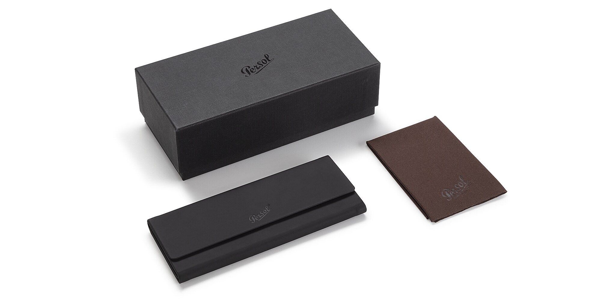 Persol PO0002AT - Foldable Case Eyeglasses in Black | Persol® Persol USA