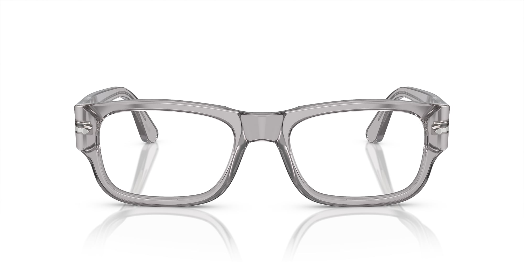 Persol PO3324V Eyeglasses in Transparent Grey | Persol® Persol USA