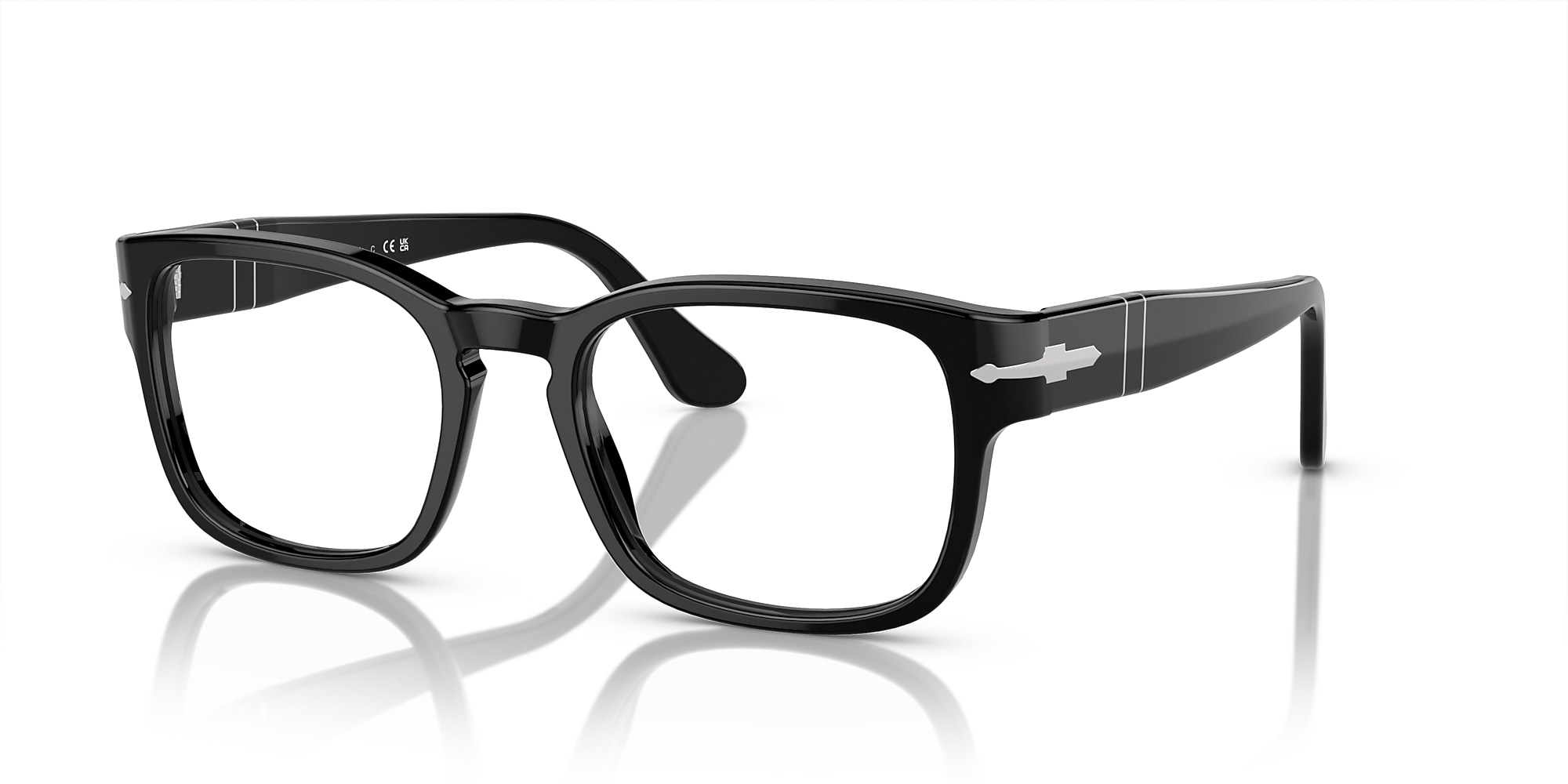 Persol PO3334V Eyeglasses in Black | Persol® Persol USA