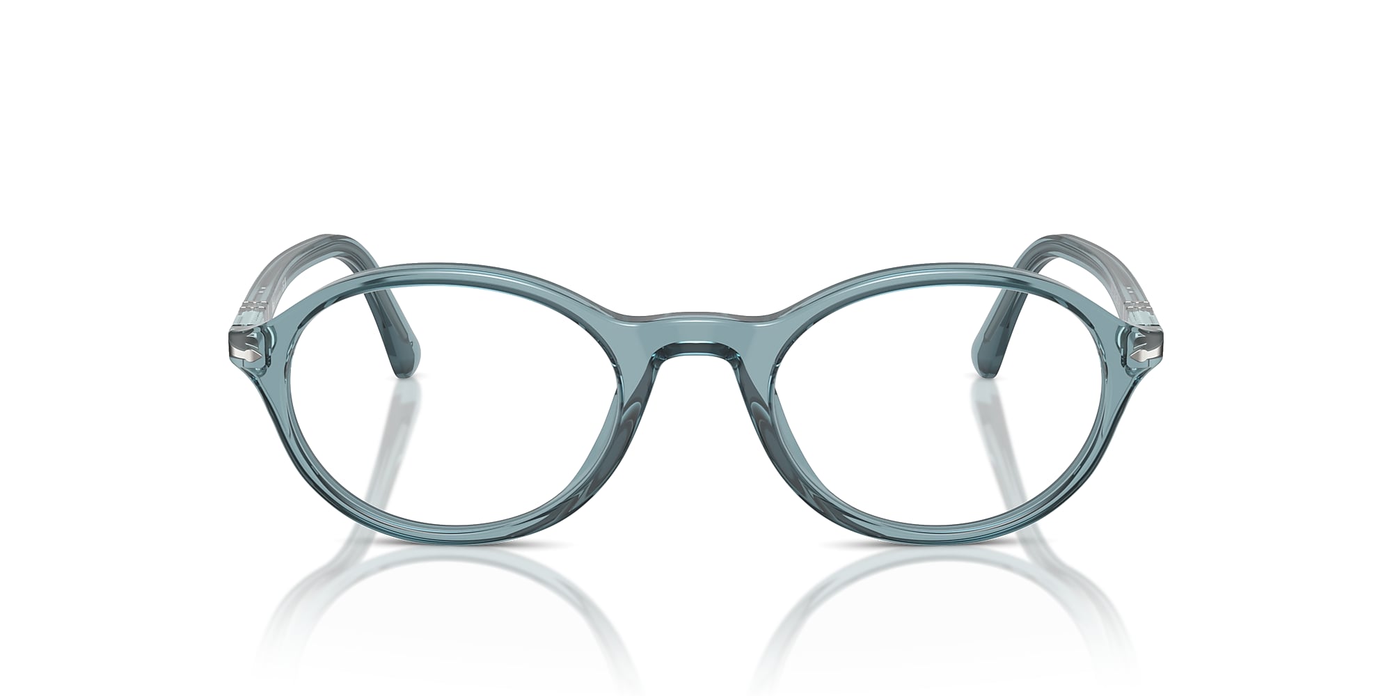 Persol PO3351V Eyeglasses in Transparent Blue | Persol® Persol USA
