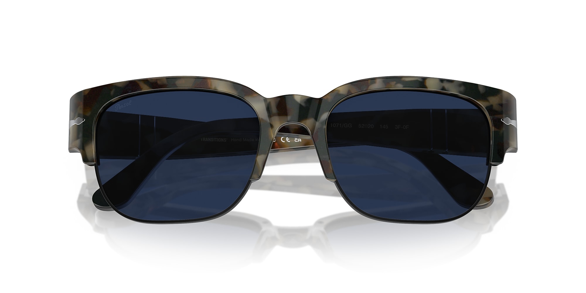Persol PO3319S - Transitions® Sunglasses in Brown Tortoise | Persol ...