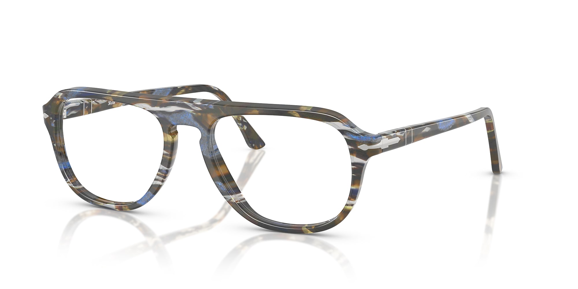 Persol PO3368V Eyeglasses in Frost Grey/Nautical Blue | Persol® Persol ...