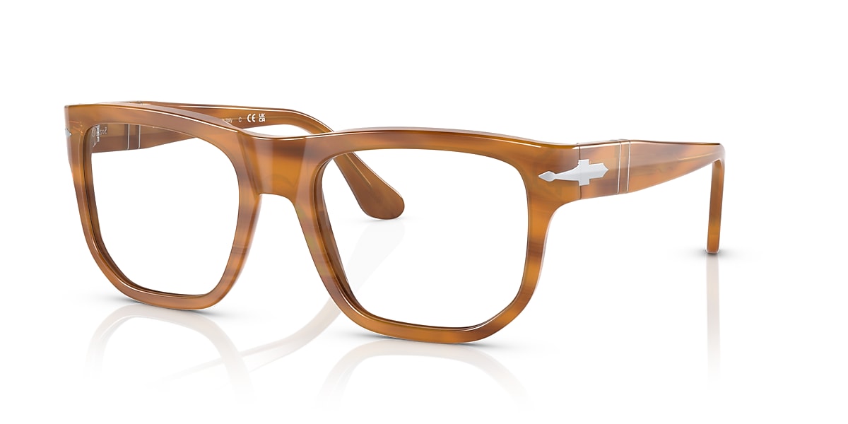 Persol PO3306S - Transitions® Sunglasses in Striped Brown | Persol ...