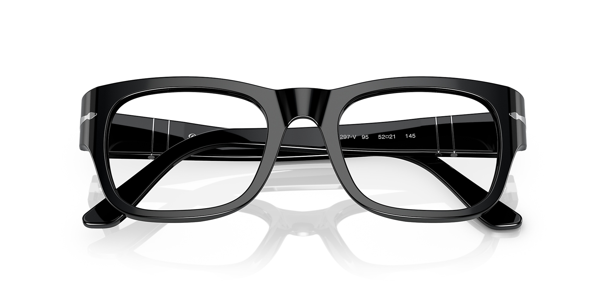 Persol Po3297v Eyeglasses In Black Persol® Persol Usa