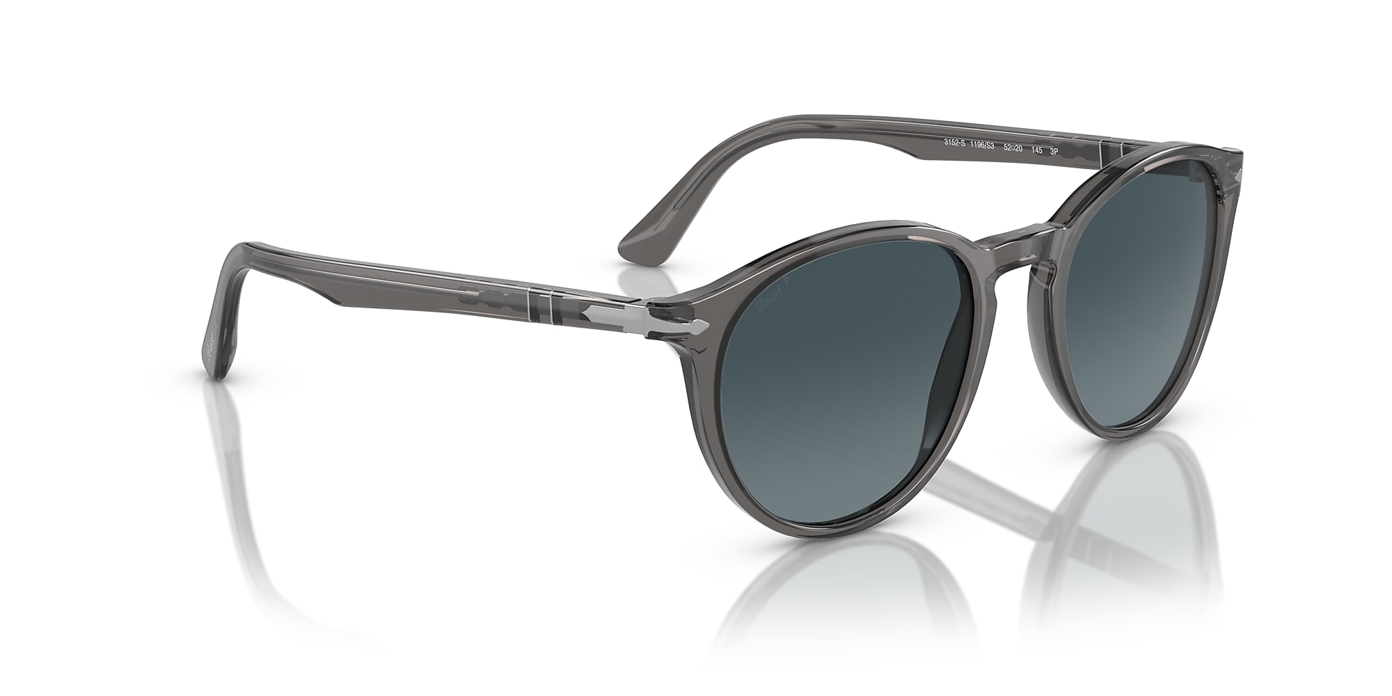 Persol PO3152S Sunglasses in Transparent Grey | Persol® Persol USA
