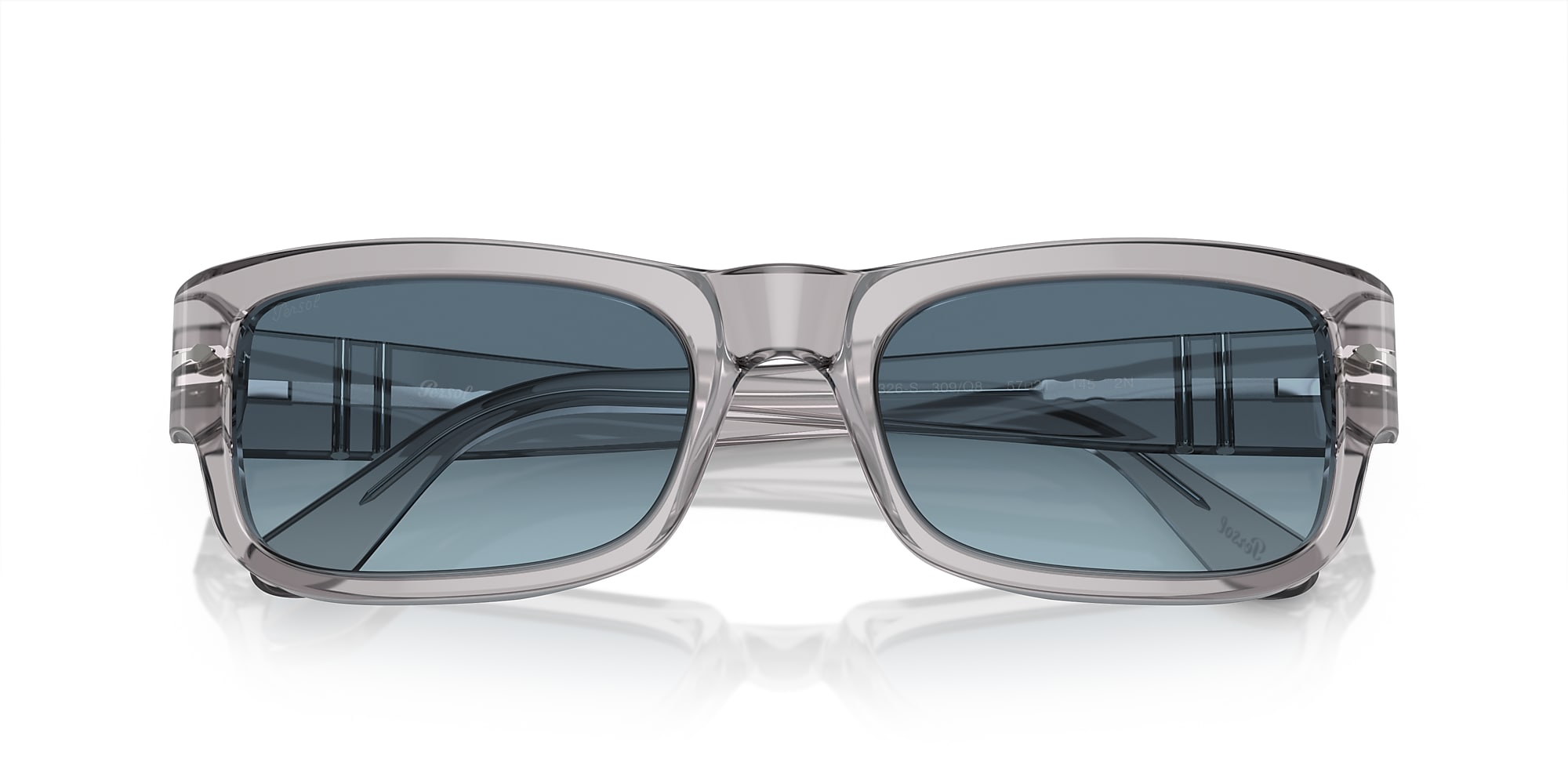 Persol PO3326S Sunglasses in Transparent Grey | Persol® Persol USA