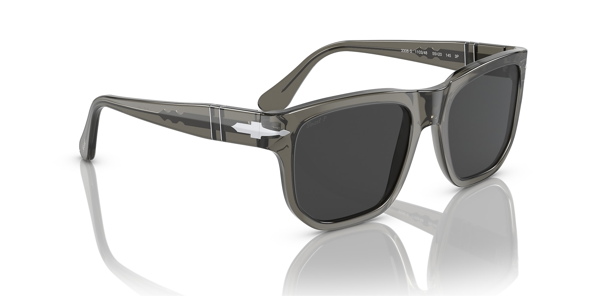 Persol PO3306S Sunglasses in Opal Smoke | Persol® Persol Sweden