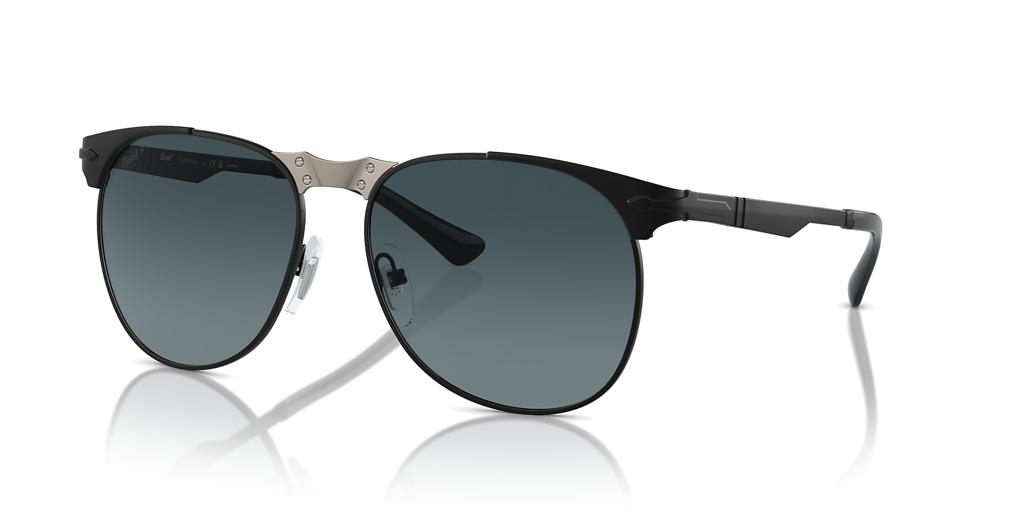 Persol 649 Iron Sunglasses in Black | Persol® Persol USA
