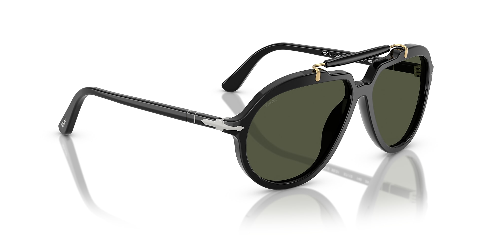 Persol PO0202S - Senna Series Sunglasses in Black | Persol® Persol ...