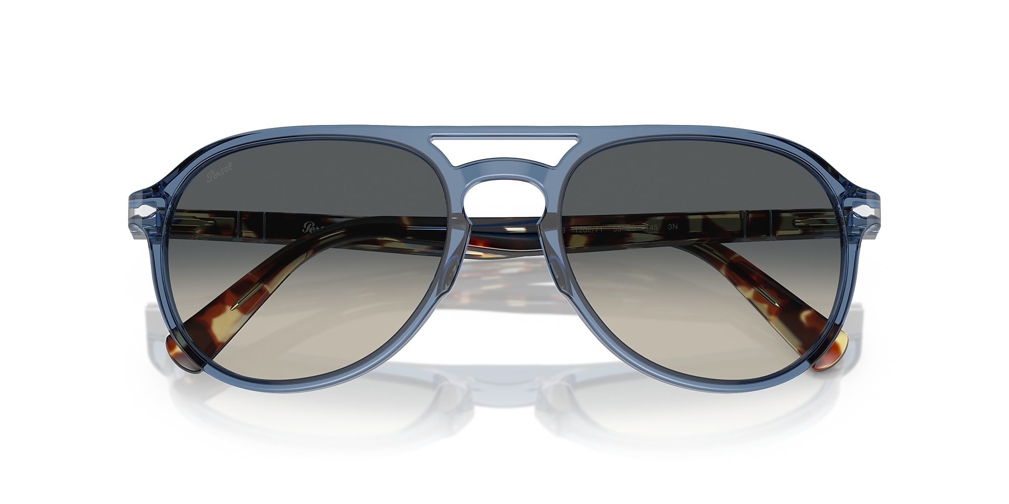 Persol PO3235S Sunglasses in Transparent Navy | Persol® Persol USA
