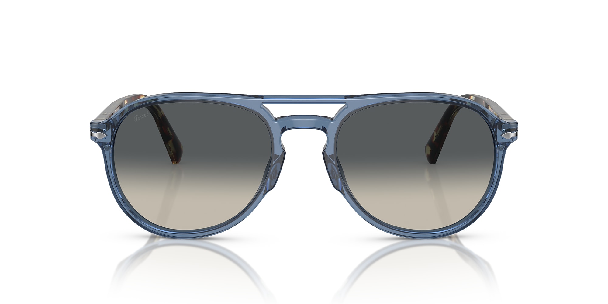 Persol PO3235S Sunglasses in Transparent Navy | Persol® Persol USA