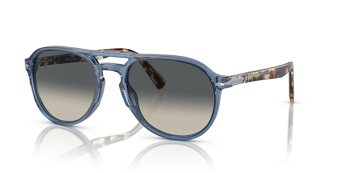 Persol PO3235S Sunglasses in Transparent Navy | Persol® Persol USA