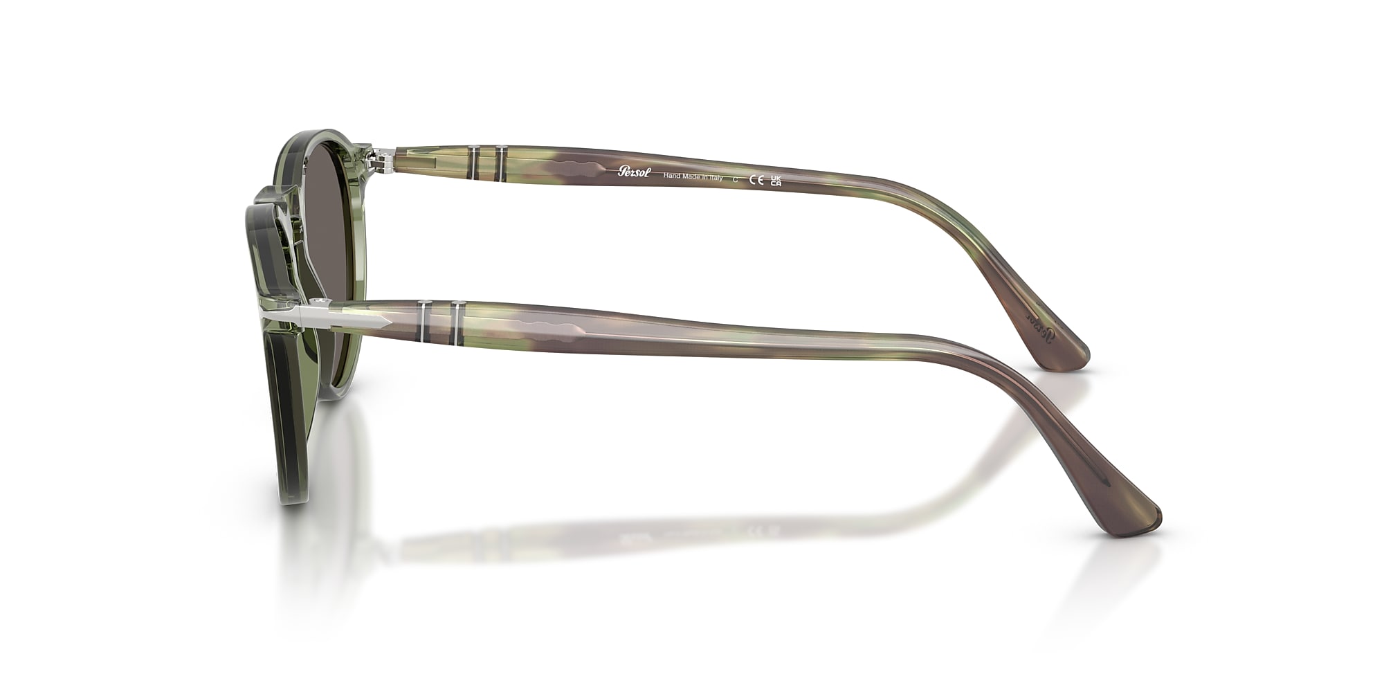 Persol PO3286S Sunglasses in Transparent Green | Persol® Persol USA
