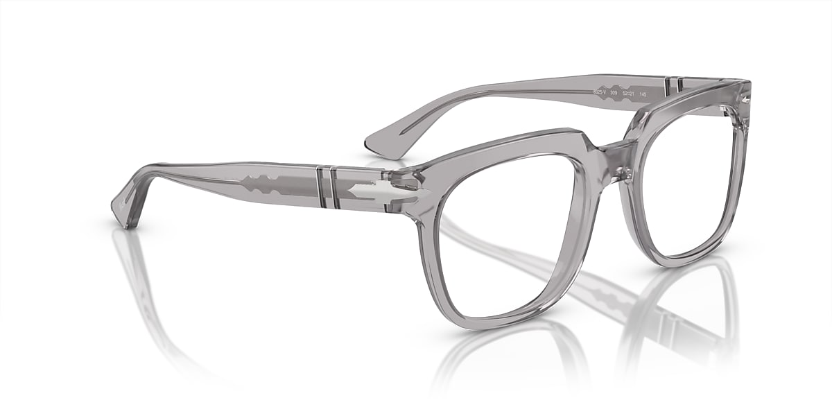 Persol PO3325V Eyeglasses in Transparent Grey | Persol® Persol USA