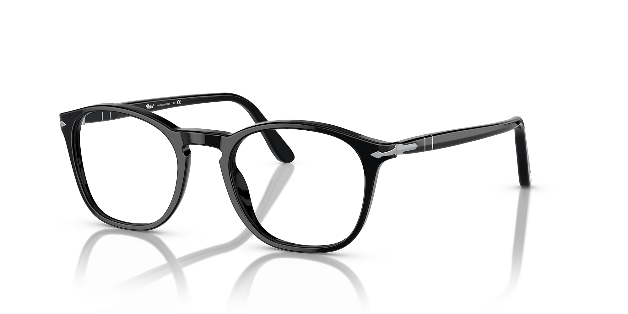 Persol PO3007V Eyeglasses in Black | Persol® Persol USA