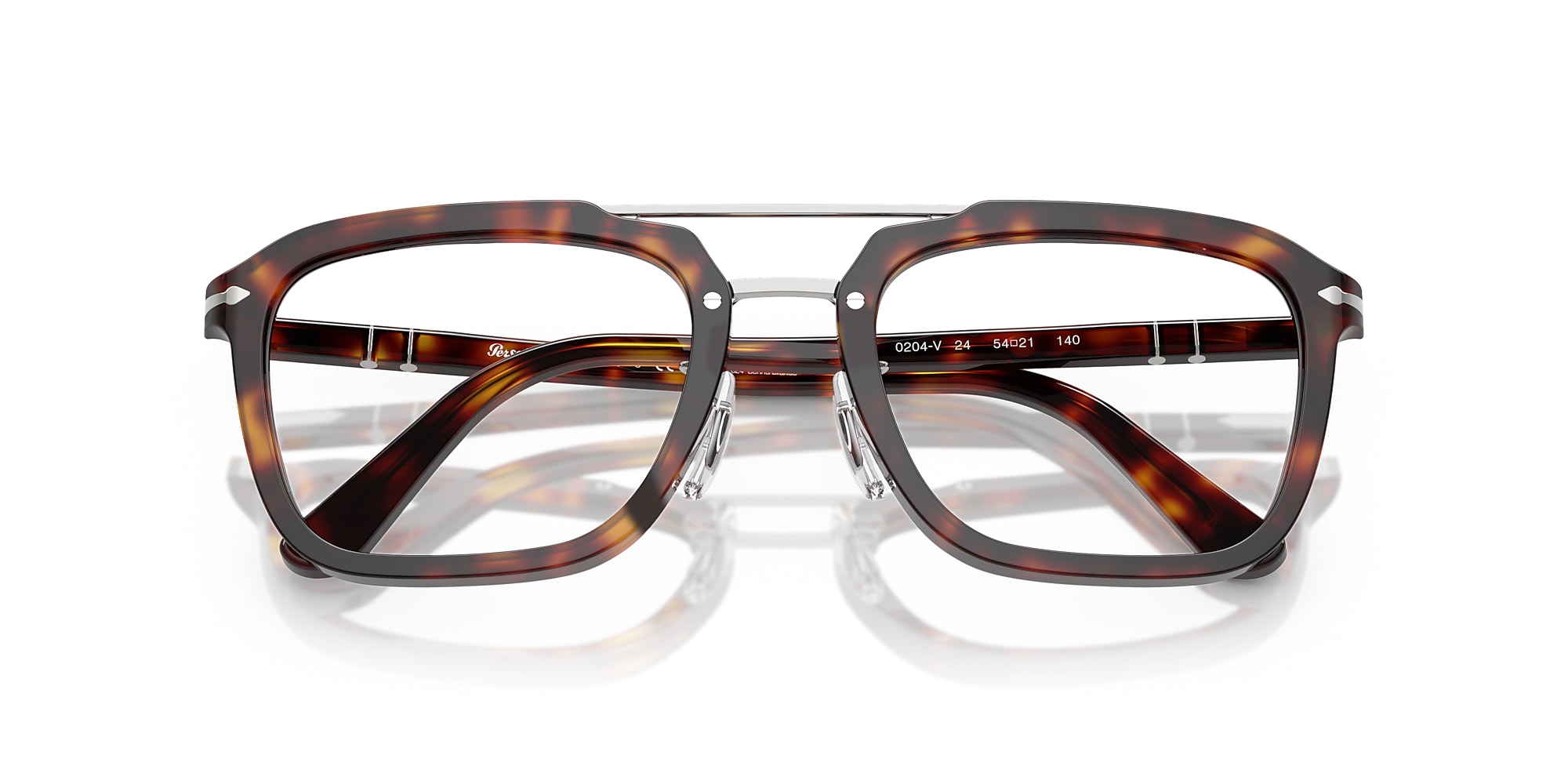 Persol PO0204V - Senna Series Eyeglasses in Havana | Persol® Persol USA