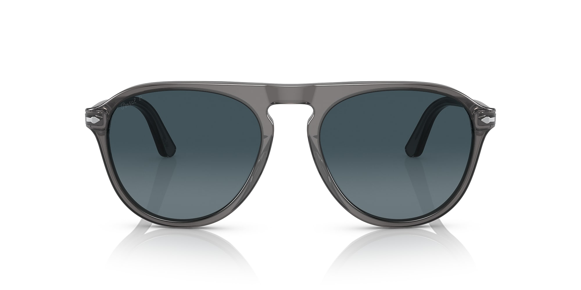 Persol PO3302S Sunglasses in Transparent Grey | Persol® Persol USA