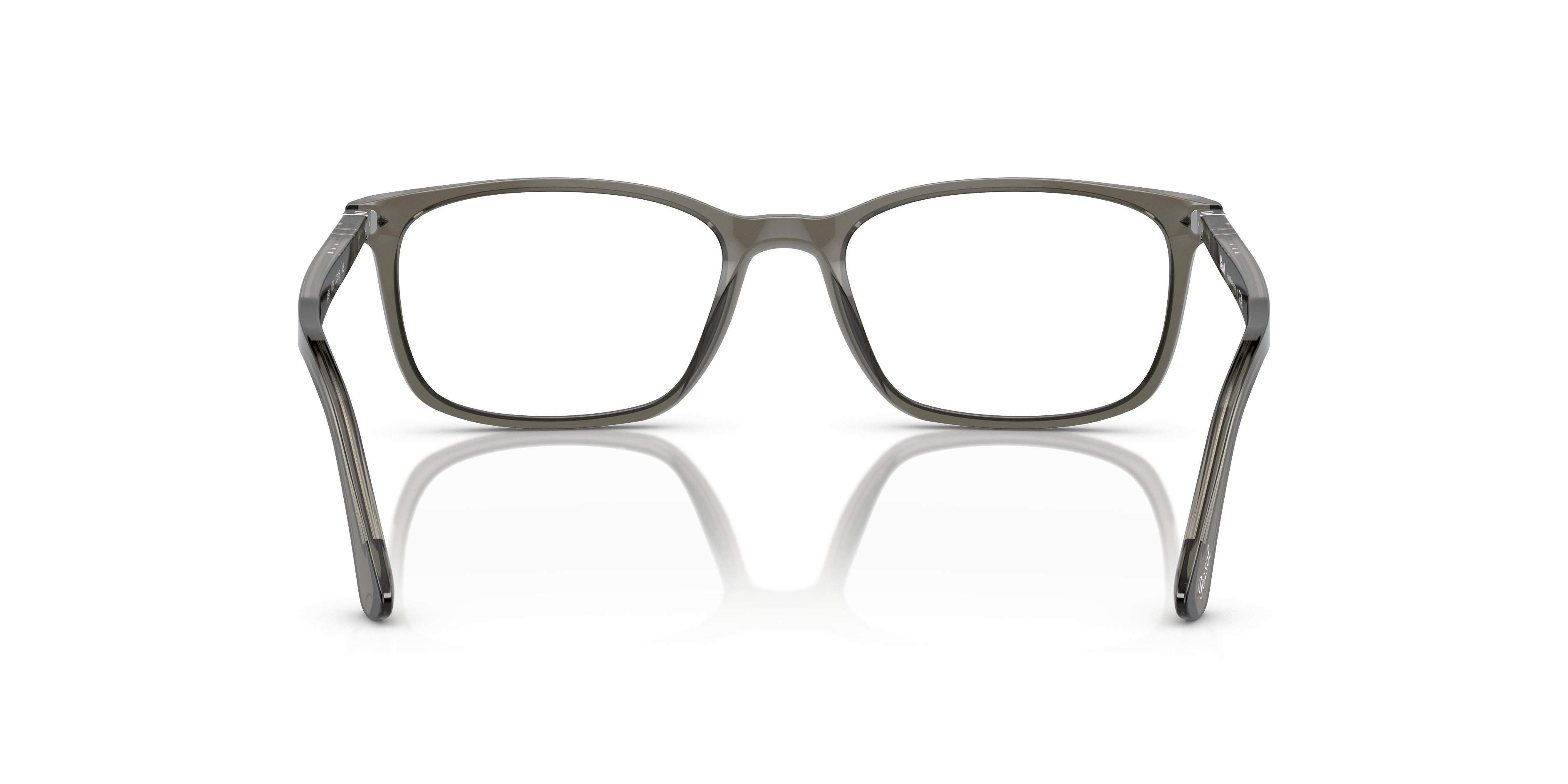 Persol PO3189V Eyeglasses in Transparent Grey | Persol® Persol USA
