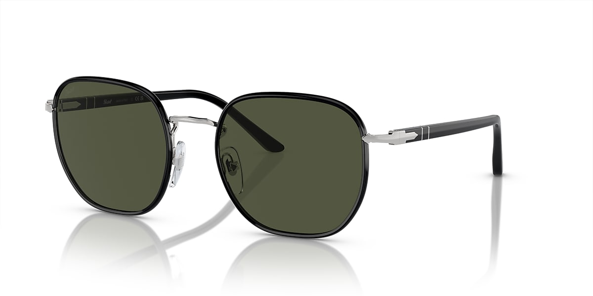 Persol PO1015SJ Sunglasses in Silver / Black | Persol® Persol USA