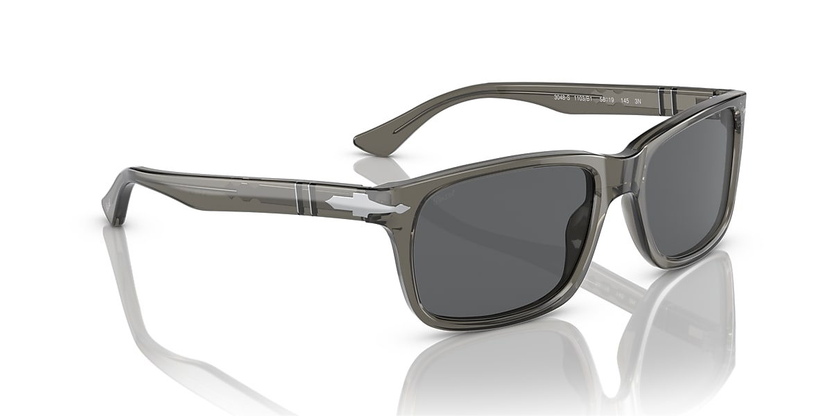 Persol PO3048S Sunglasses in Transparent Grey | Persol® Persol USA