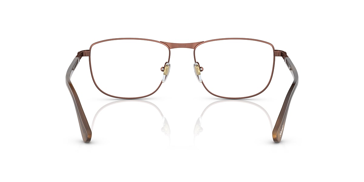 Persol PO1001V Eyeglasses in Shiny Brown | Persol® Persol USA