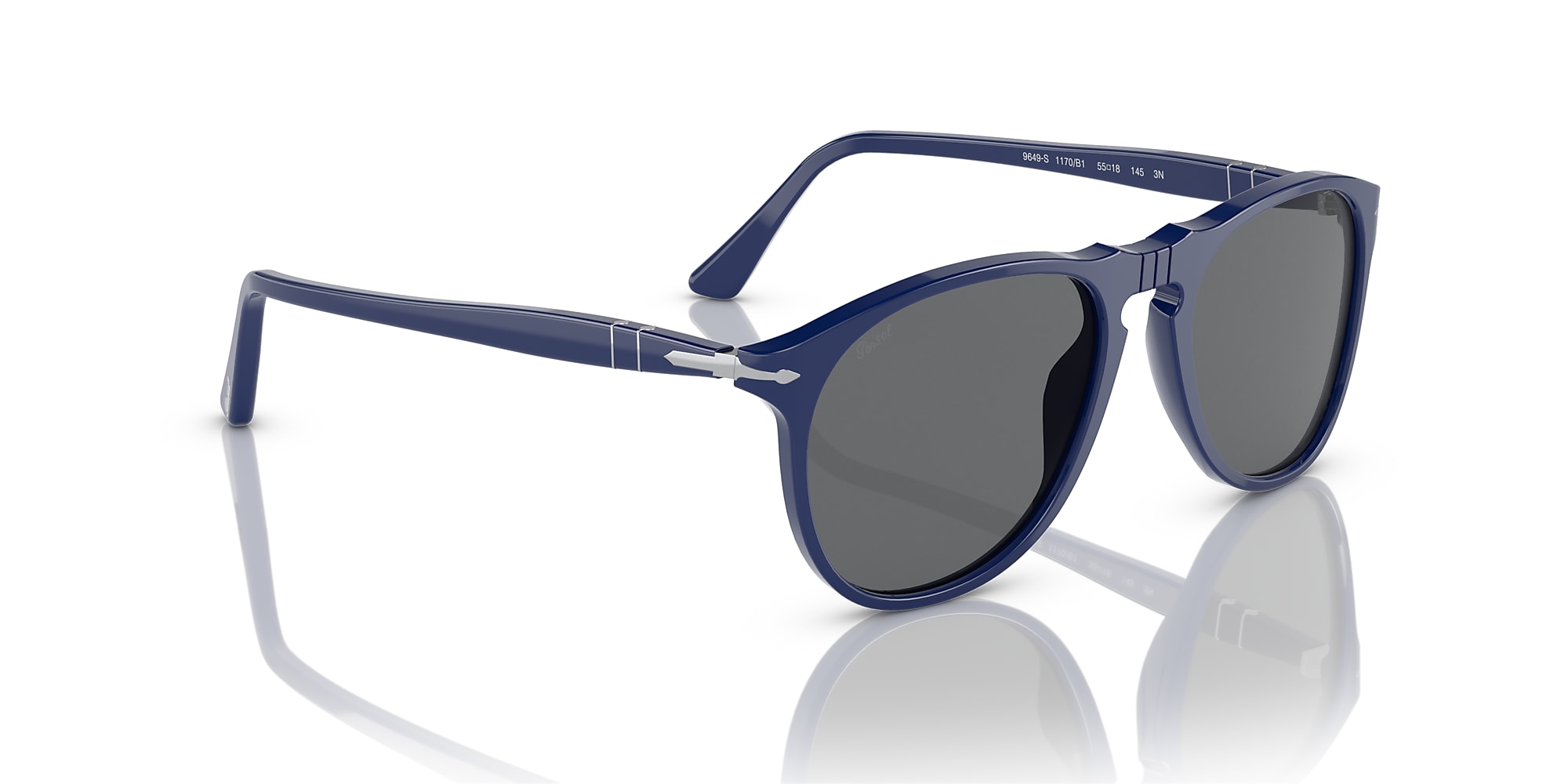 Persol PO9649S Sunglasses in Solid Blue | Persol® Persol USA