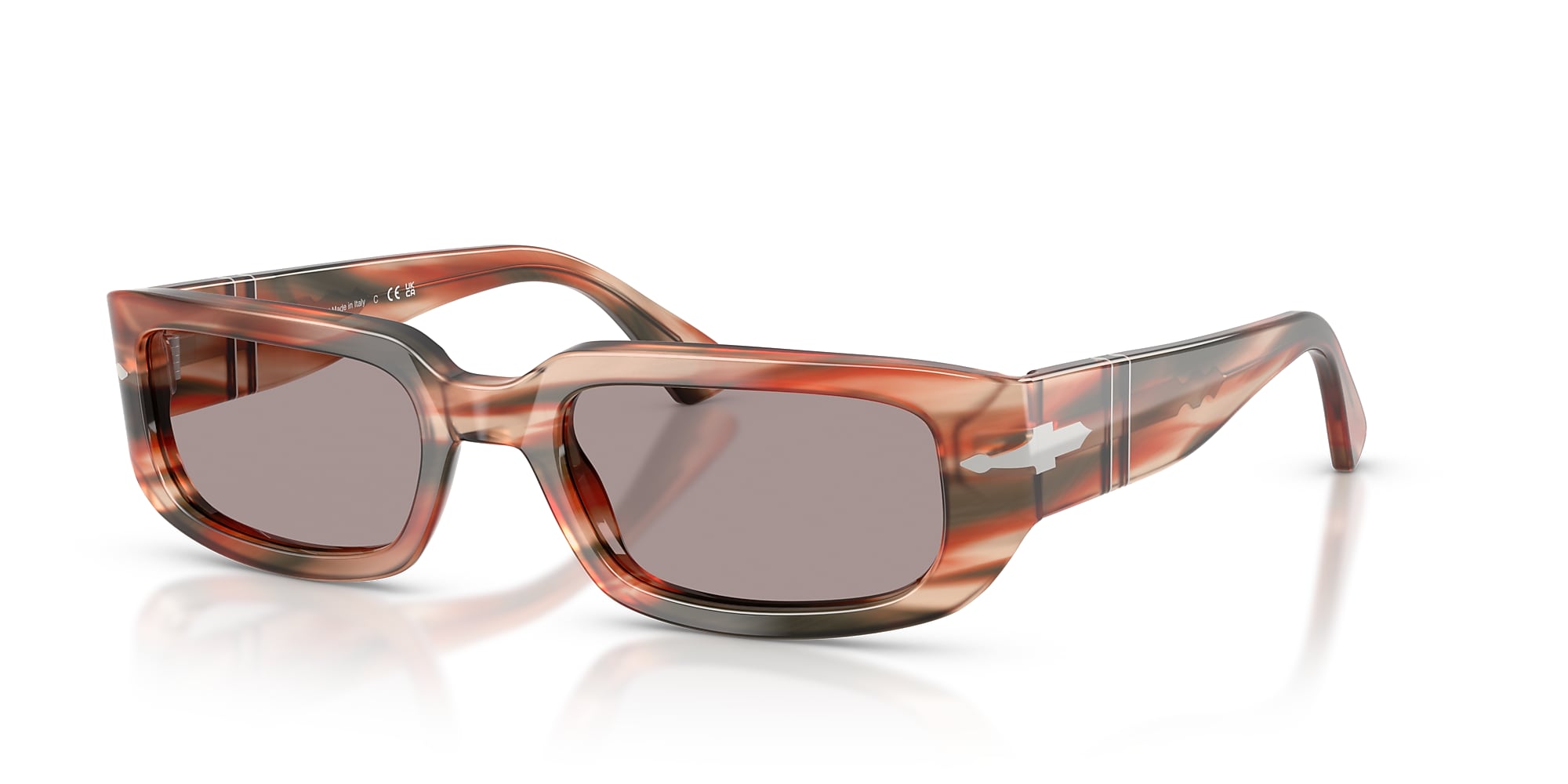 Persol PO3385S - Mel Sunglasses in Striped Red & Green | Persol® Persol ...