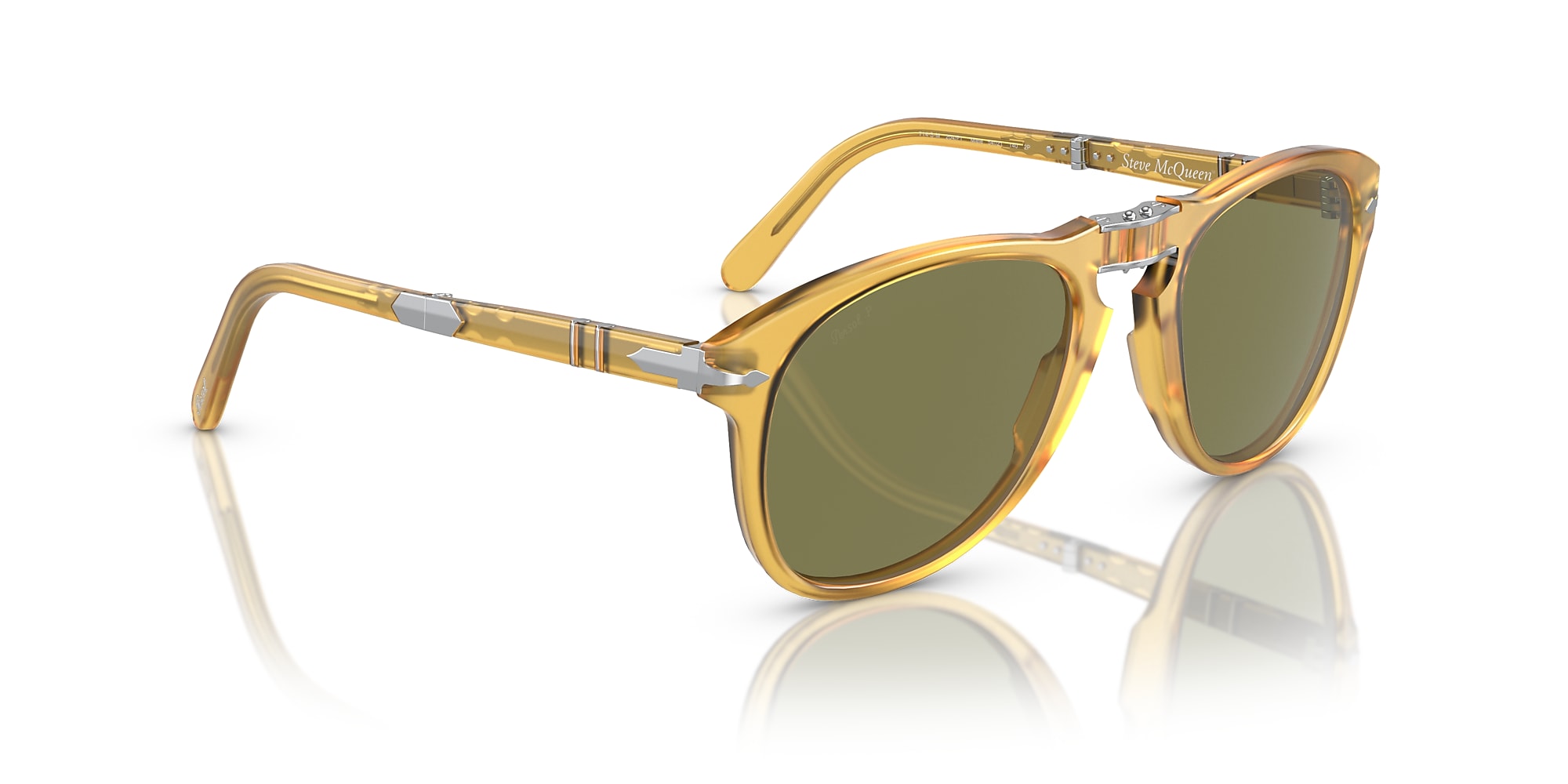 Occhiali Da Sole PO0714SM - Opal Yellow - Polarized Green - Acetate | Persol® Persol Italia