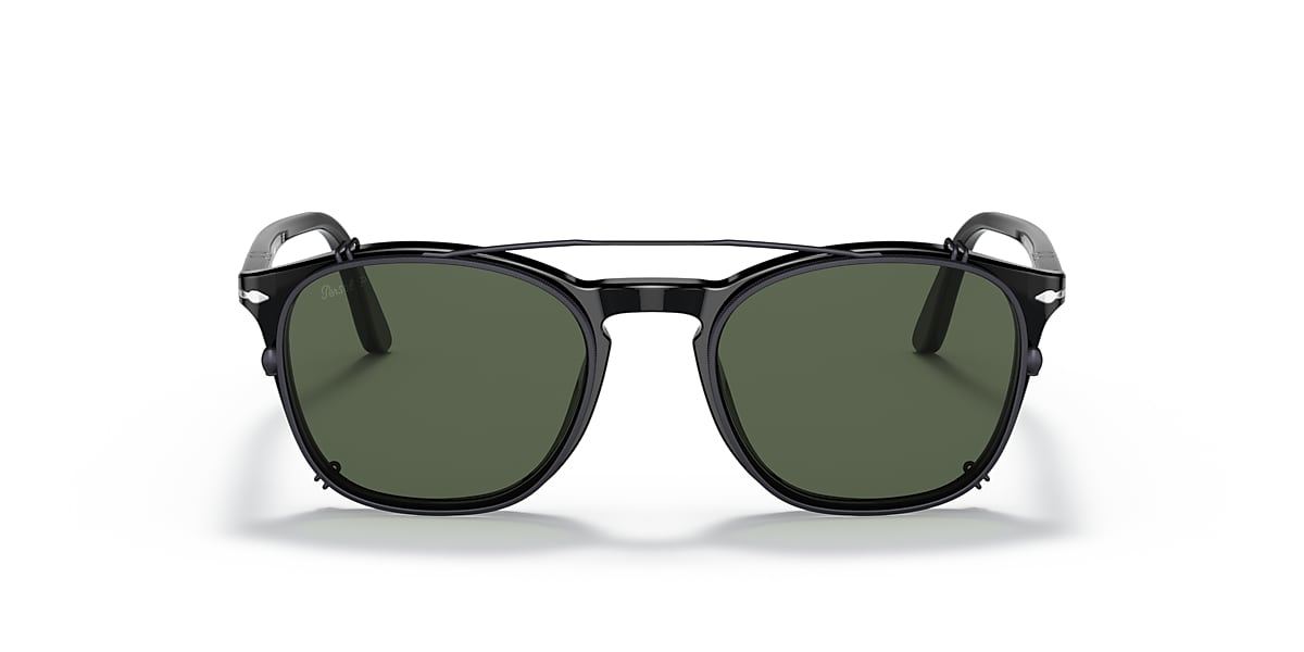 Persol PO3007C Clip Eyeglasses in Gunmetal | Persol® Persol USA