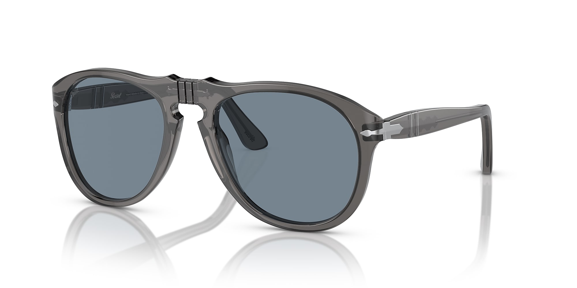 Persol 649 - Original Sunglasses in Transparent Grey | Persol® Persol USA