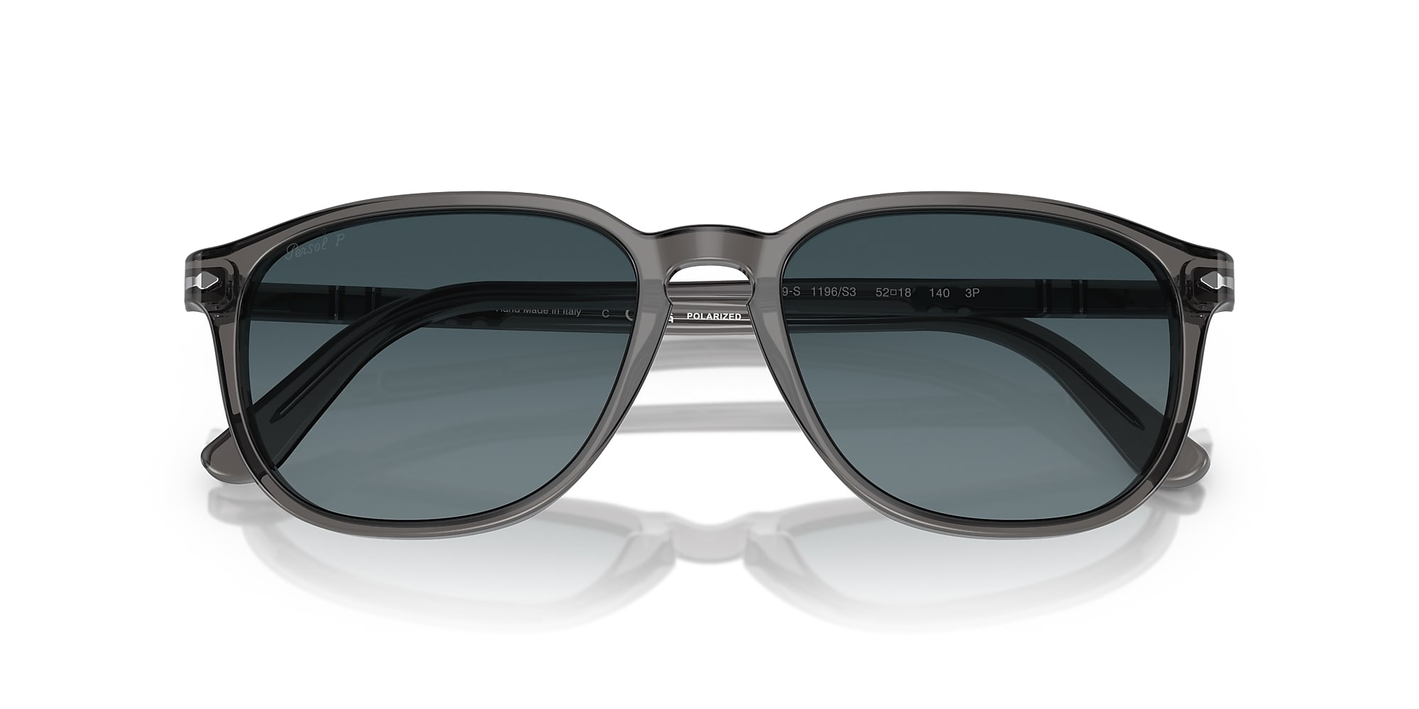 Persol PO3019S Sunglasses in Transparent Grey | Persol® Persol USA