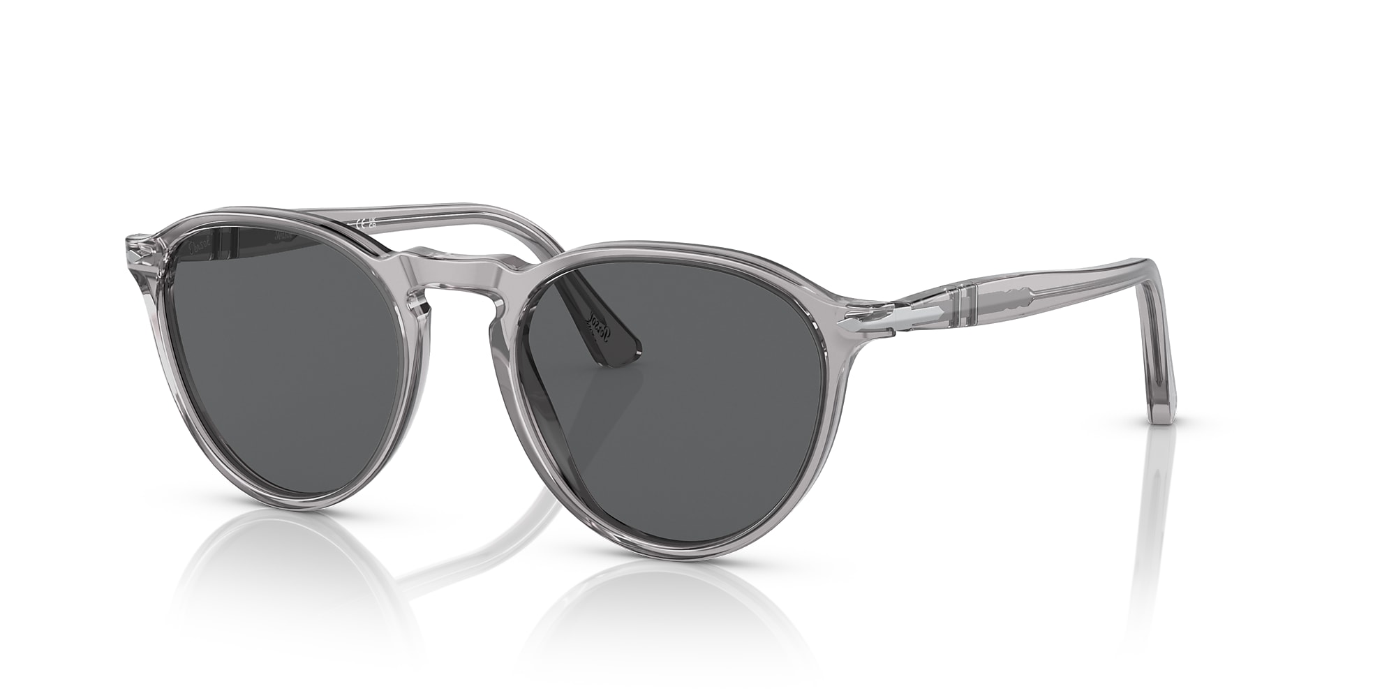 Persol PO3286S Sunglasses in Transparent Grey | Persol® Persol USA