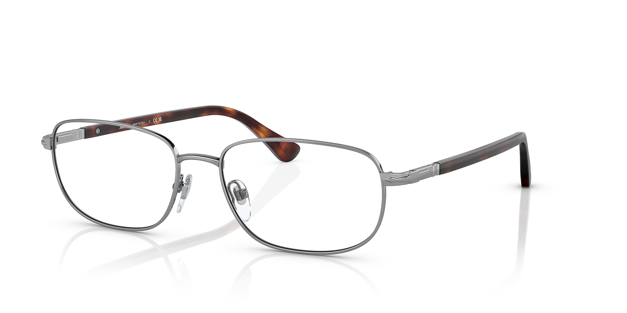 Gafas de Vista PO1005V - Gunmetal - Clear - Steel | Persol® Persol México