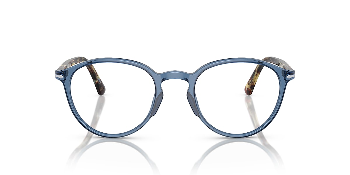 Persol PO3218V Eyeglasses in Transparent Navy | Persol® Persol USA