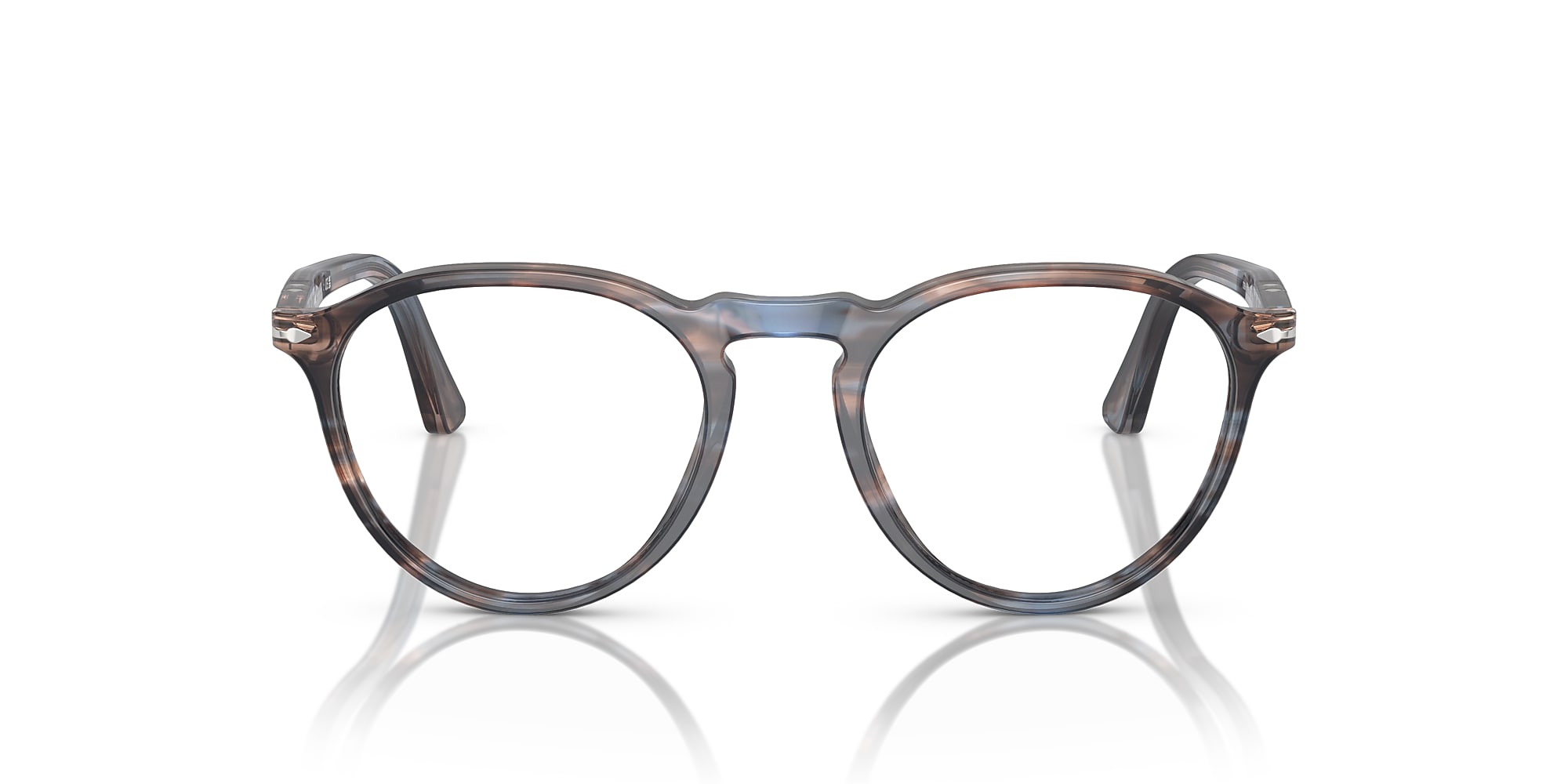 Persol PO3286V Eyeglasses in Striped Blue | Persol® Persol USA