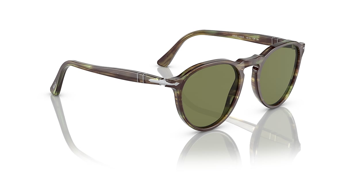 Persol PO3286S Sunglasses in Striped Green | Persol® Persol USA