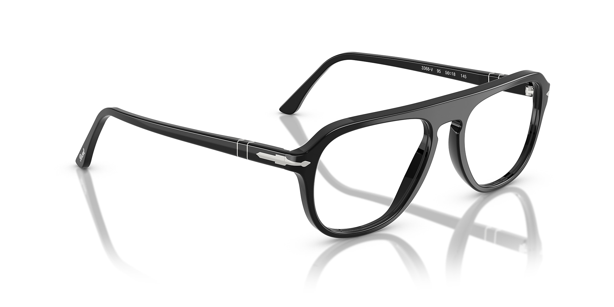Persol PO3368V Eyeglasses in Black | Persol® Persol USA