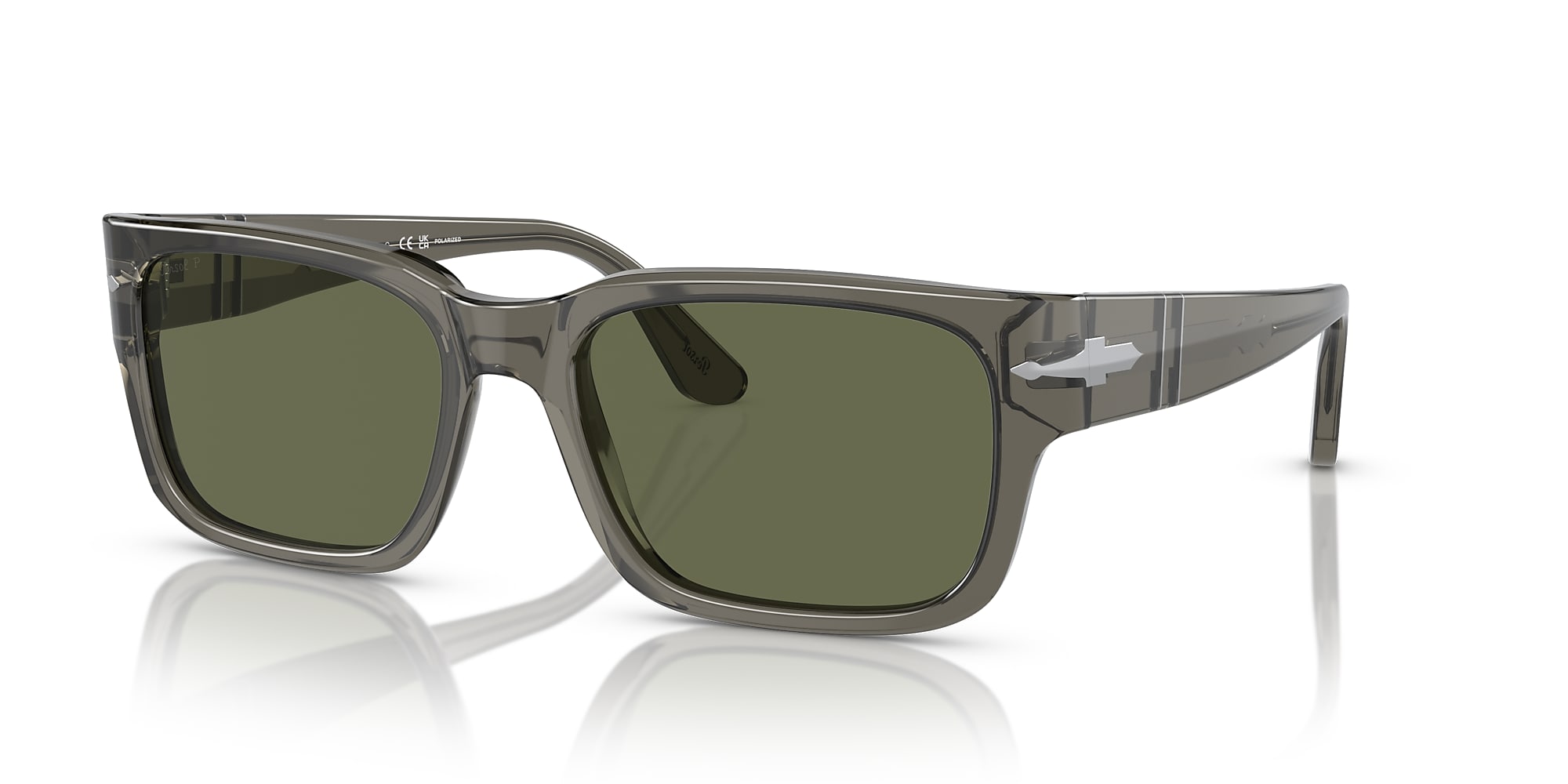 Persol PO3315S Sunglasses in Transparent Taupe Gray | Persol® Persol USA