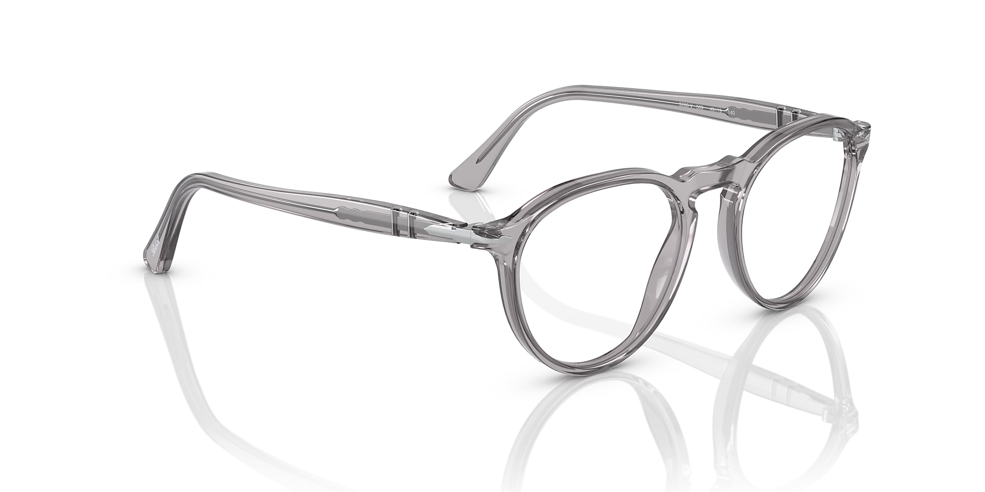 Persol PO3286V Eyeglasses in Transparent Grey | Persol® Persol USA