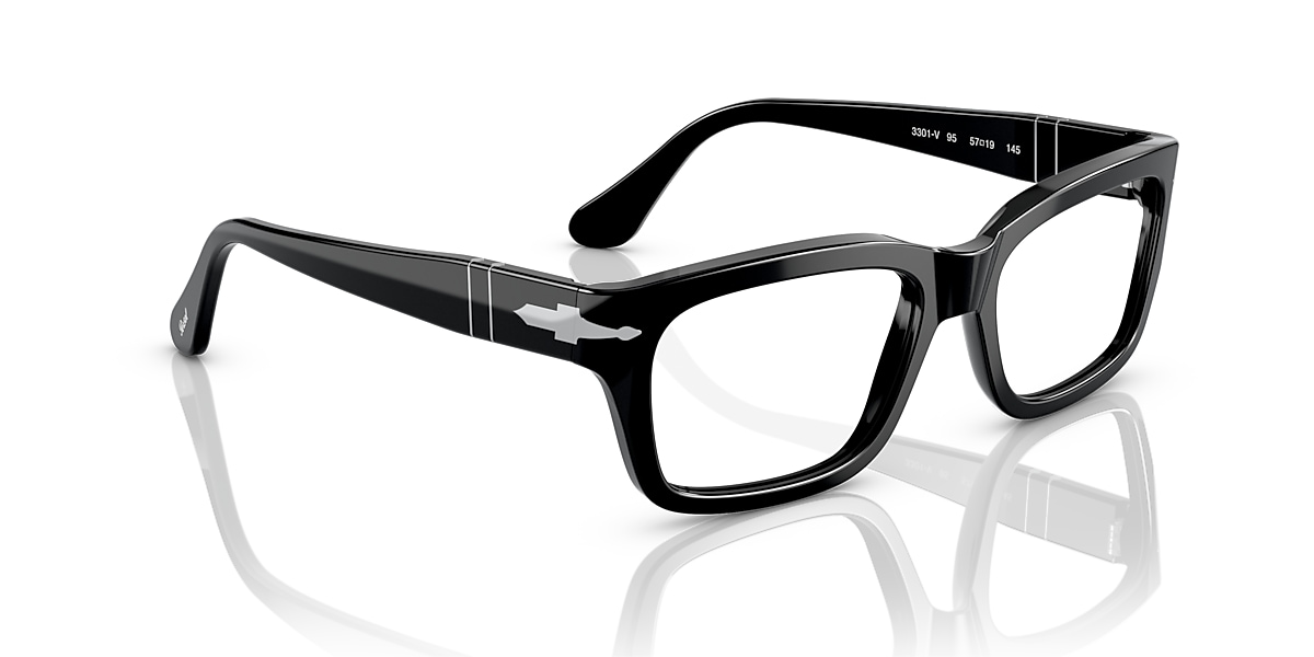 Persol PO3301V Eyeglasses in Black | Persol® Persol USA