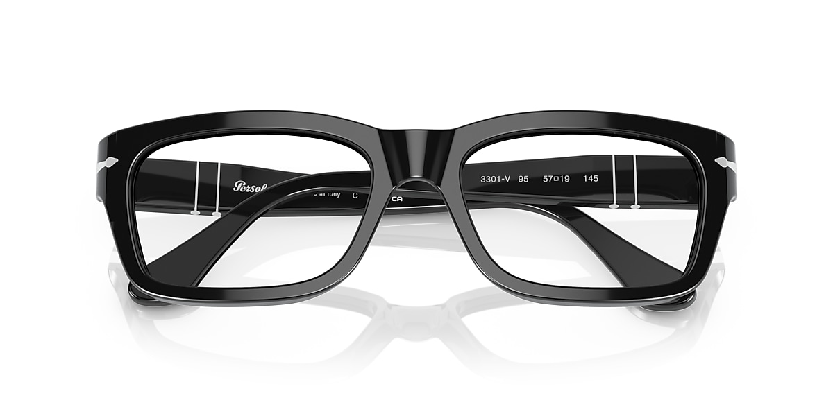 Persol PO3301V Eyeglasses in Black | Persol® Persol USA