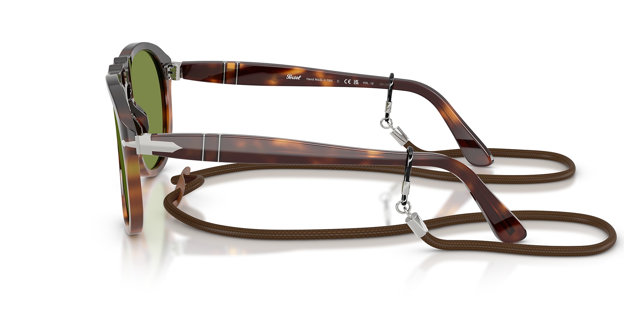 Occhiali Da Sole PO0649 - Gradient Brown Tortoise - Green - Acetate ...