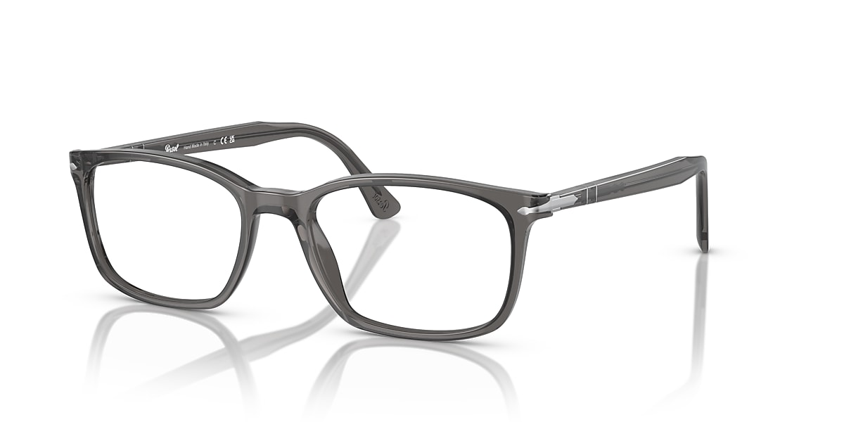Persol PO3189V Eyeglasses in Transparent Grey | Persol® Persol USA