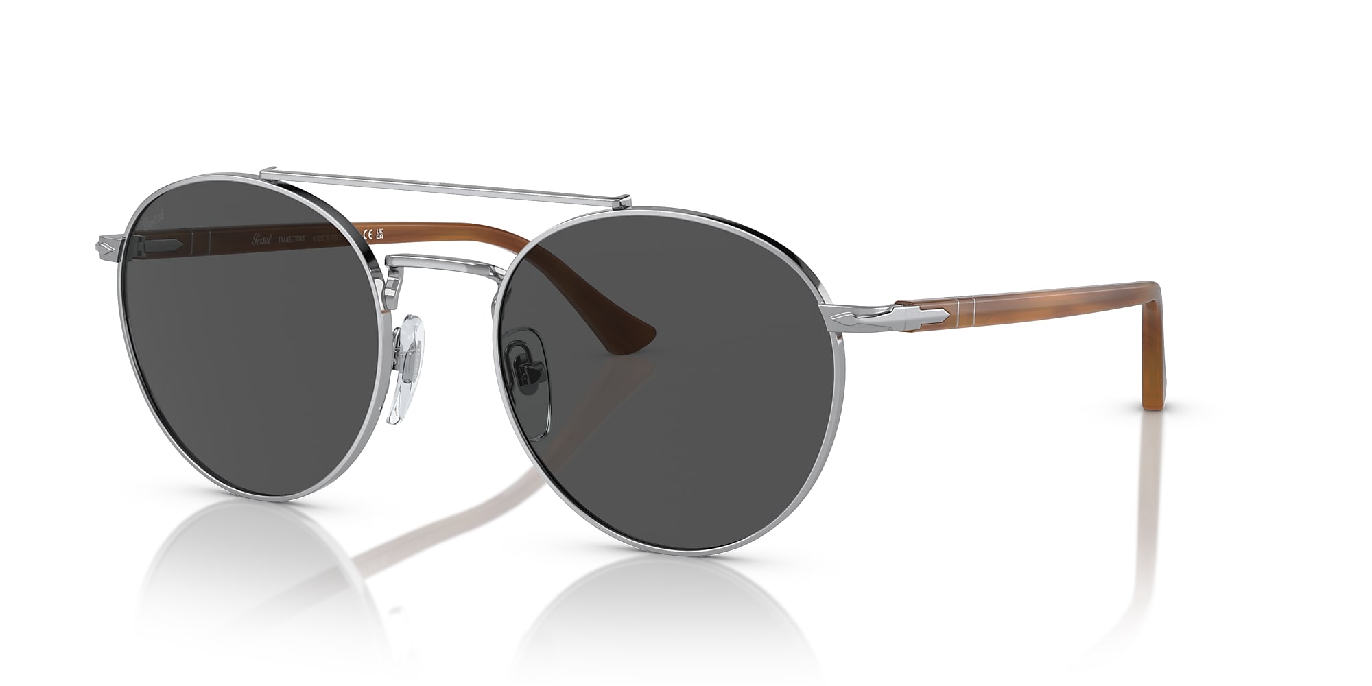 Persol PO1009S - Transitions® Sunglasses in Silver | Persol® Persol USA