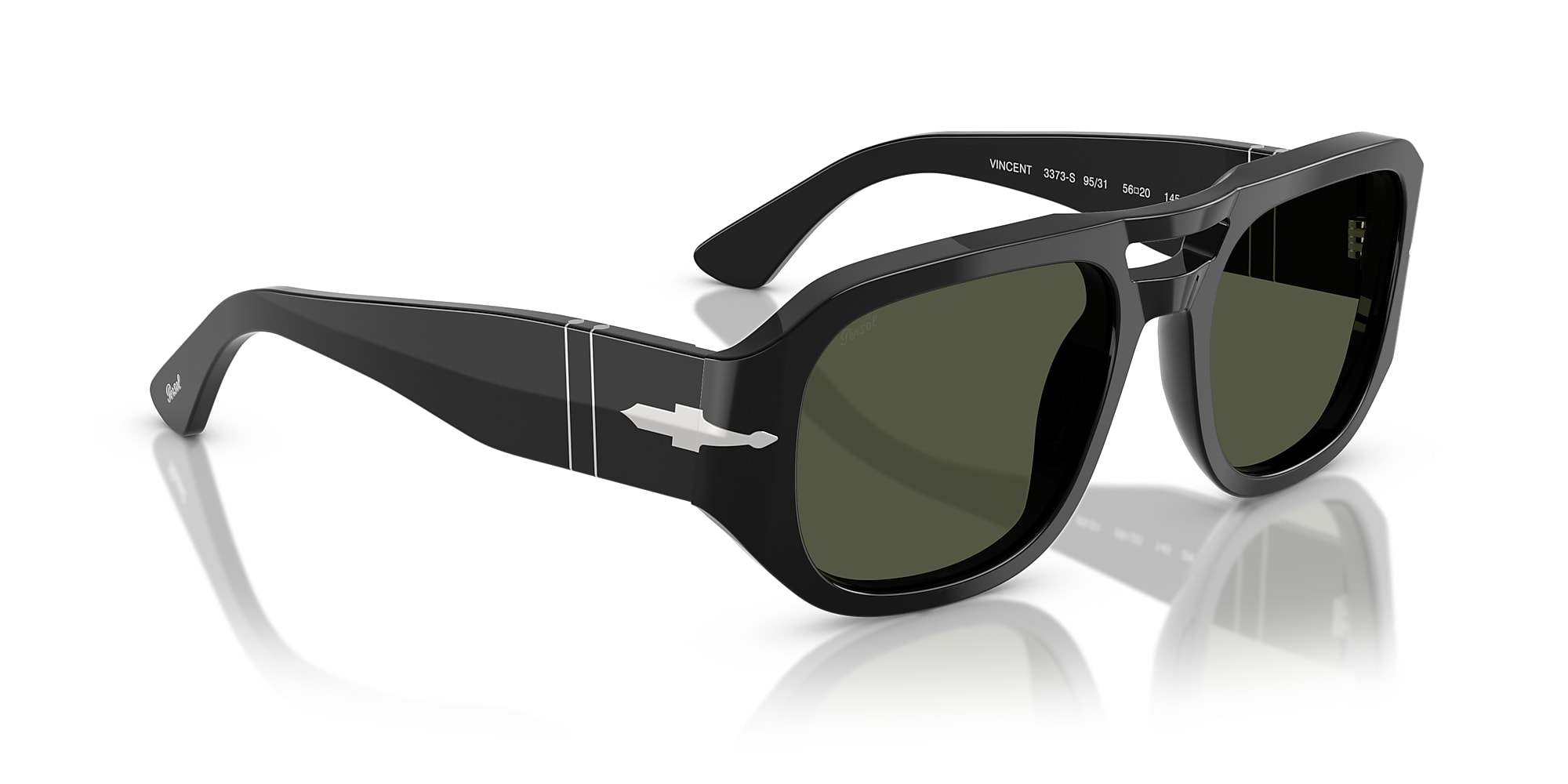 Persol PO3373S - Vincent Sunglasses in Black | Persol® Persol Oman