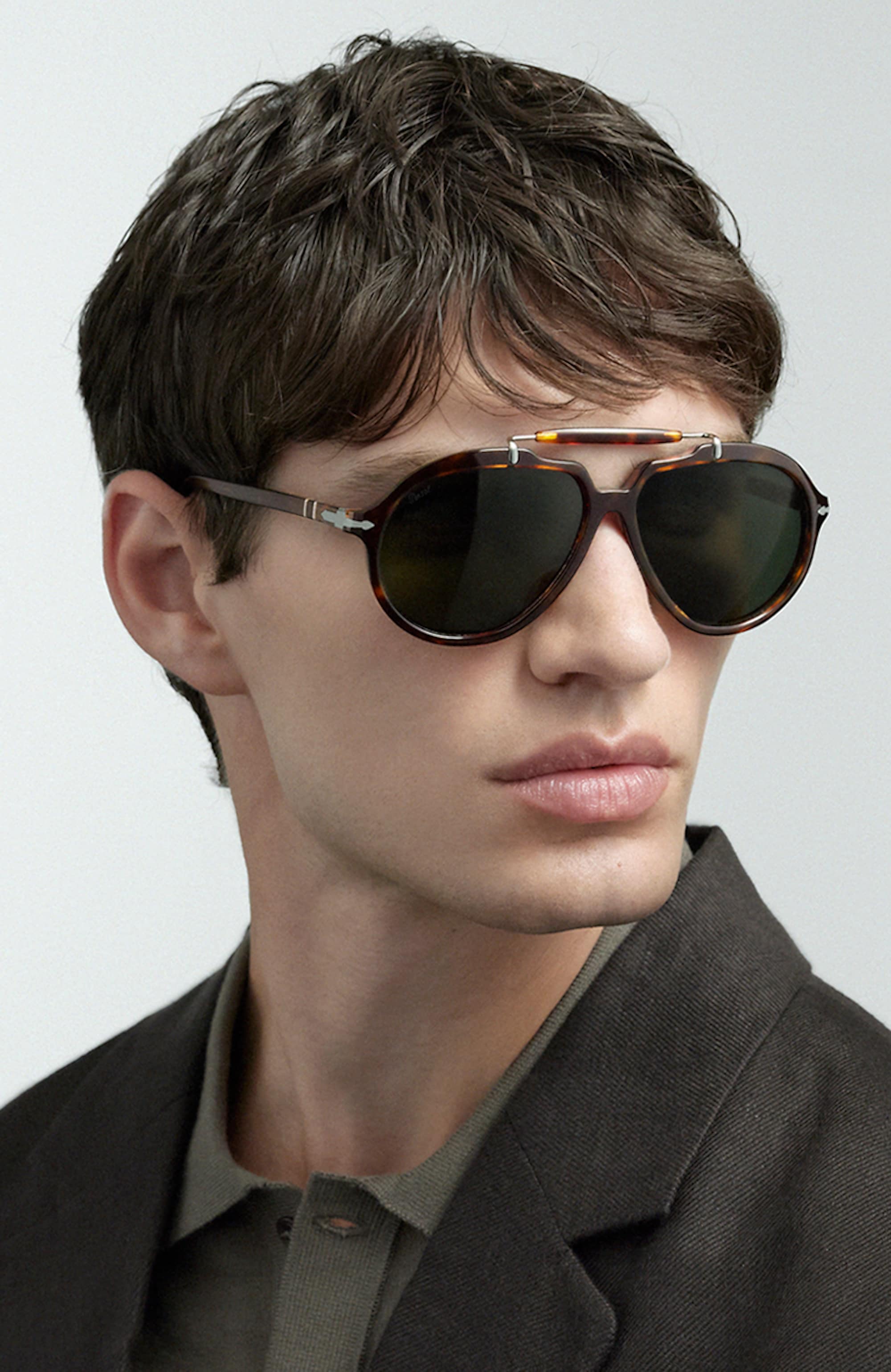 Persol PO0202S - Senna Series Sunglasses in Black | Persol® Persol Canada